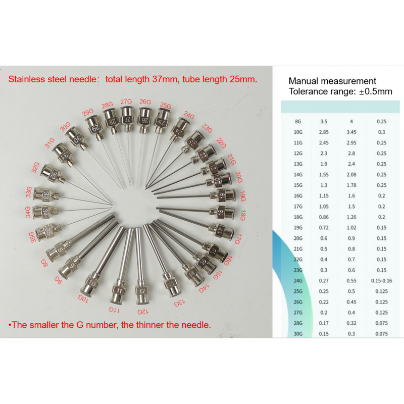 Stainless steel needle